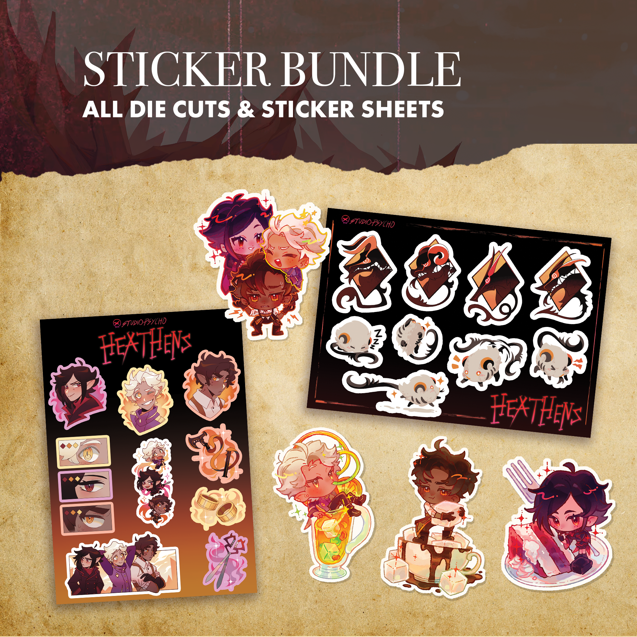 Stickers – Studio Psycho